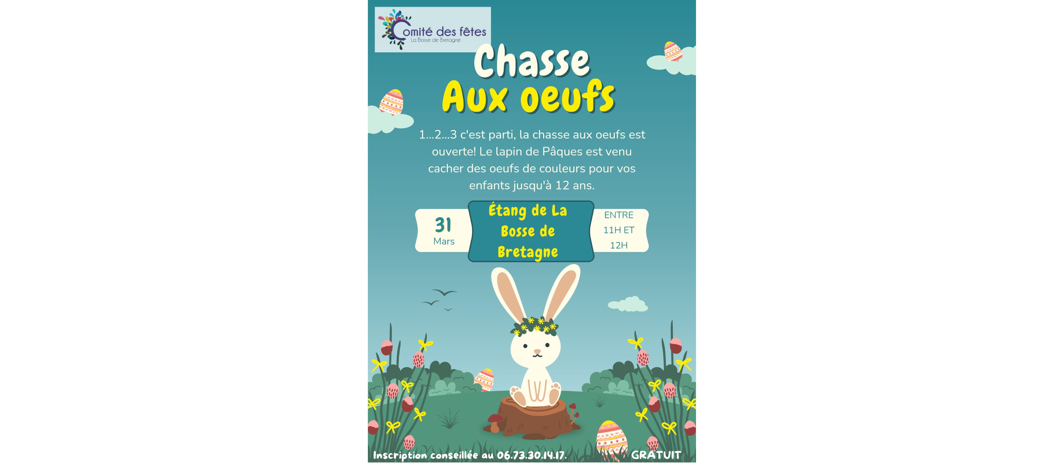 CHASSE AUX OEUFS - COMITE DES FETES - Association des Parents d'Élèves